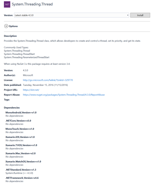 System.Threading.Thread, Universal Windows Platform, and the ...