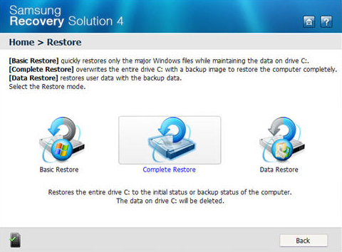 Samsung Recovery Disk – Guide for Windows XP, Vista, 7, 8